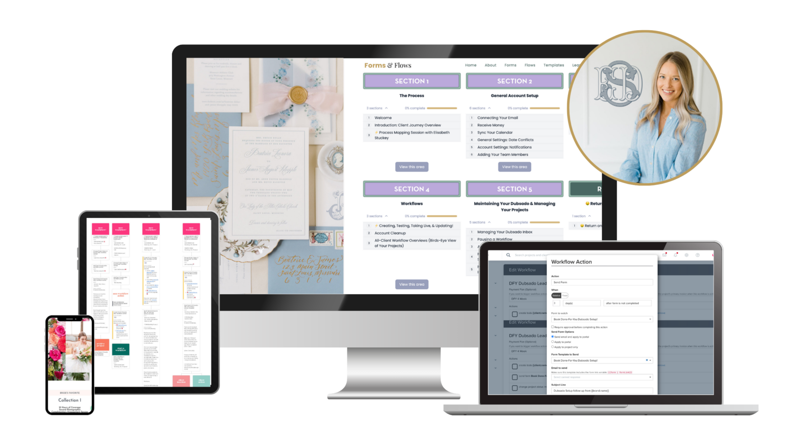 Web Designer Dubsado Flow Kit - Forms & Flows